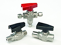 300 Series General Purpose Ball Valves On Del Val Controls, Inc